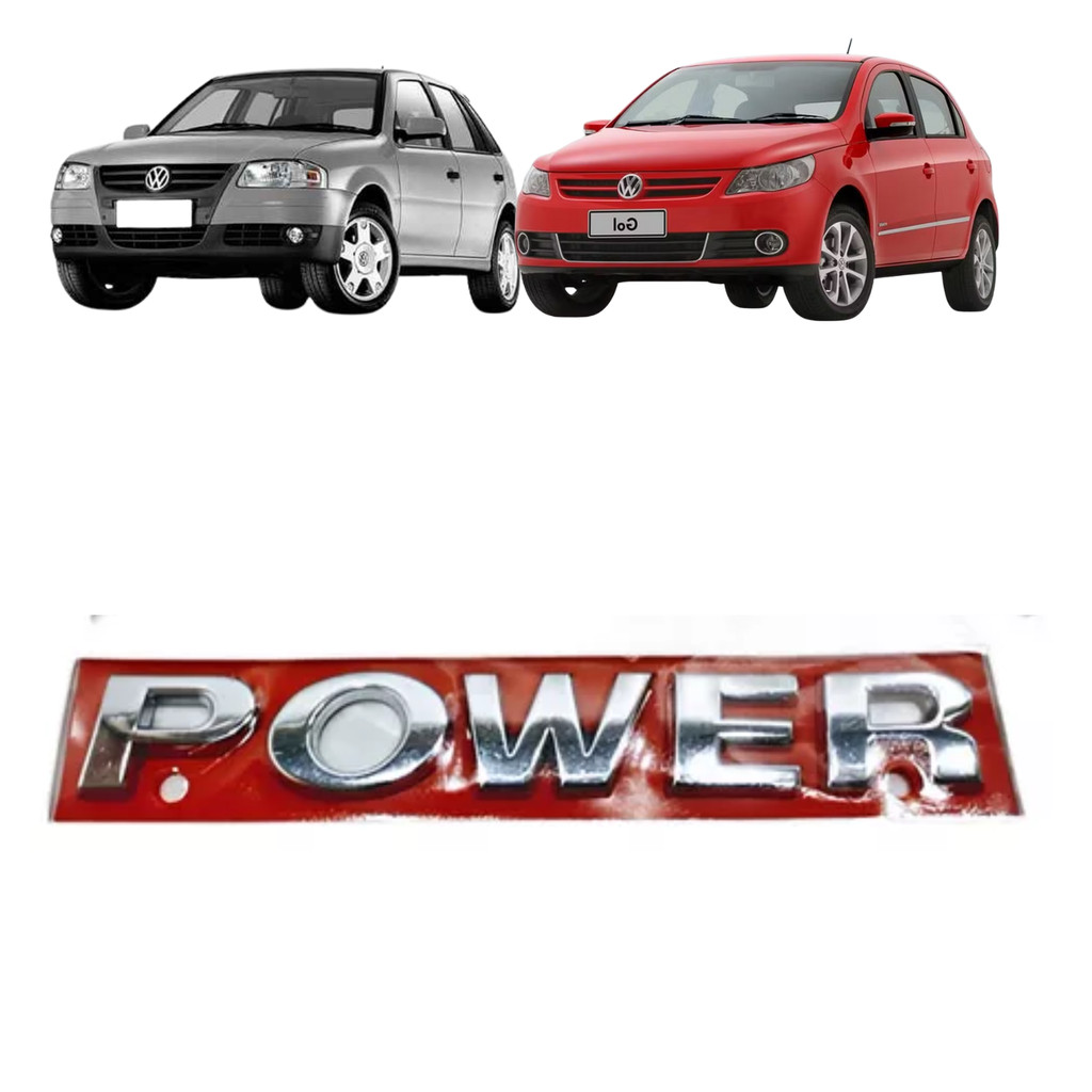Emblema de Para-lama POWER Original Volkswagen | Shopee Brasil