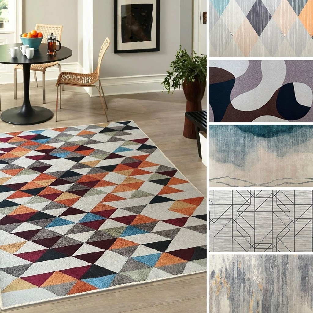 Tapete para Sala Quarto Jolitex 1,40x2,00m Estampado Allegra | Shopee ...