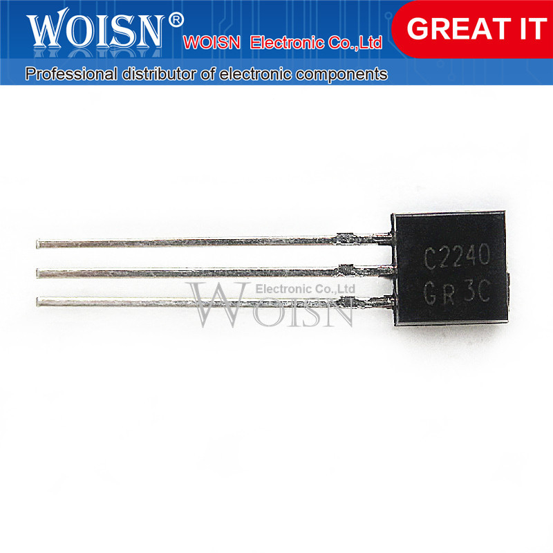 50 PCS 2SA970 2SC2240 (25PCS * A970 + C2240) TO-92 Transistores ...