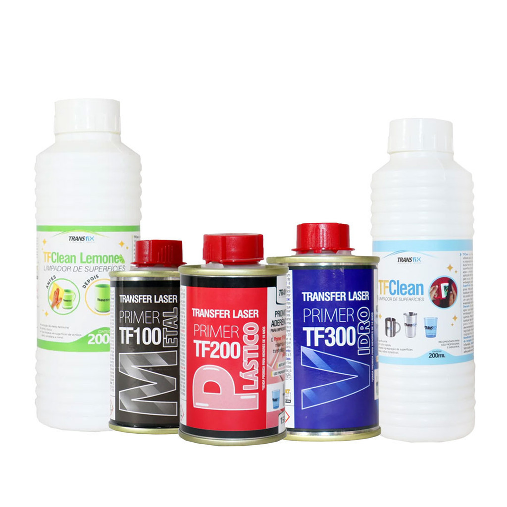 KIT Transfix Primer TF100 / TF200 / TF300 (150ML) + TF Lemone / TF ...