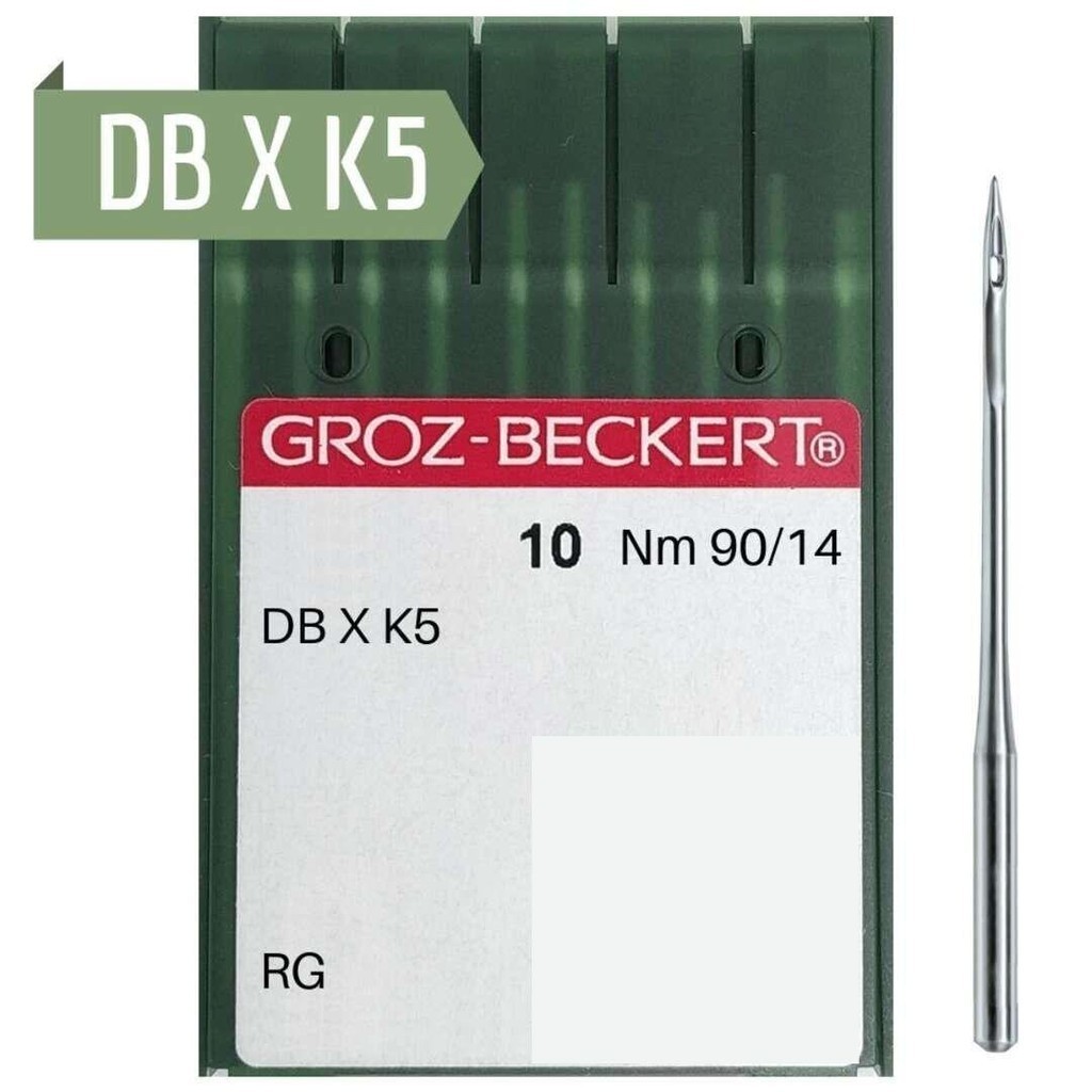 Agulha De Máquina Groz Beckert Para Costura DBXK5- Bordadeira- 10 unidades | Shopee Brasil