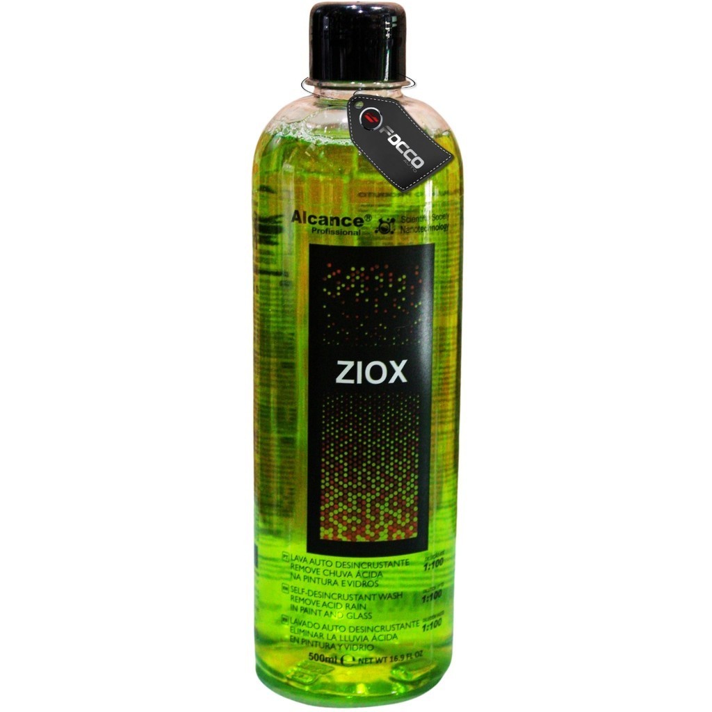 Ziox Shampoo Acido Concentrado 500ml Alcance | Shopee Brasil