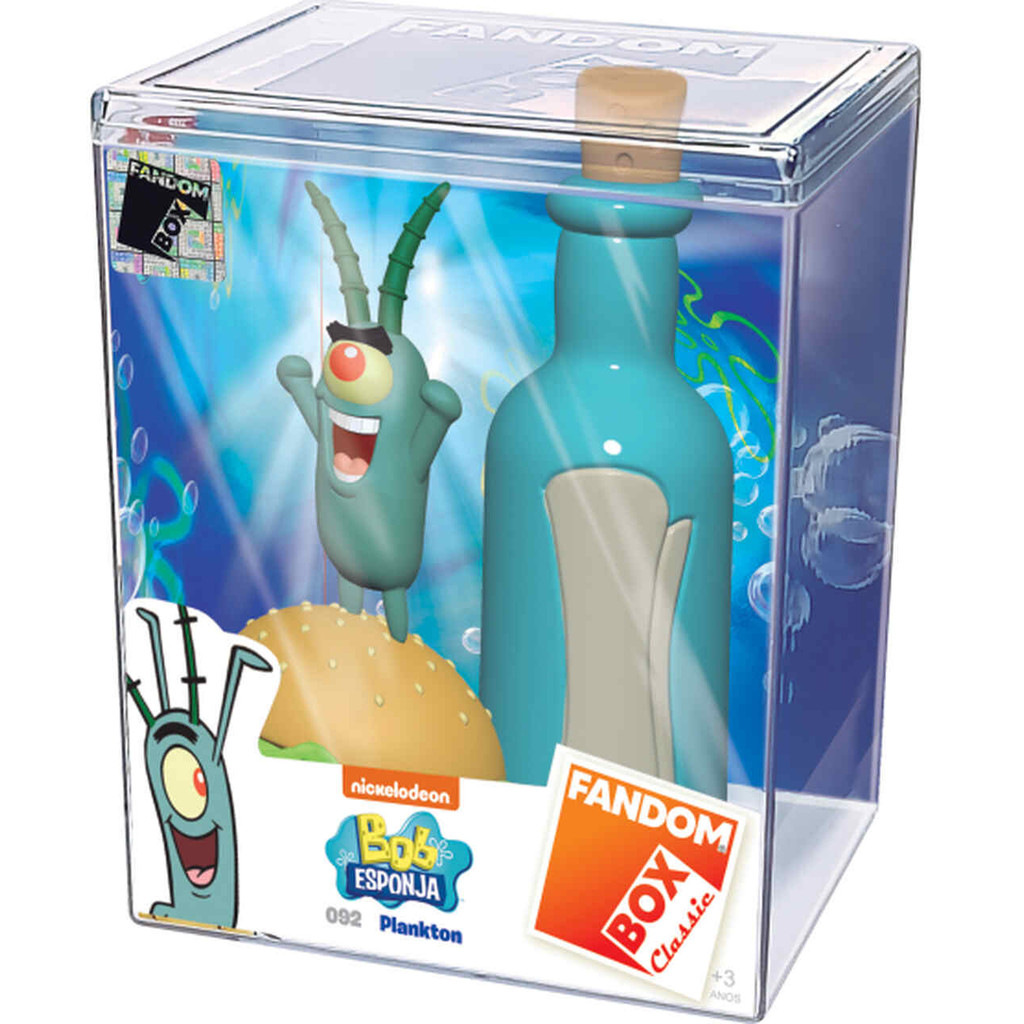 Fandom Box Bob Esponja - Plankton | Shopee Brasil