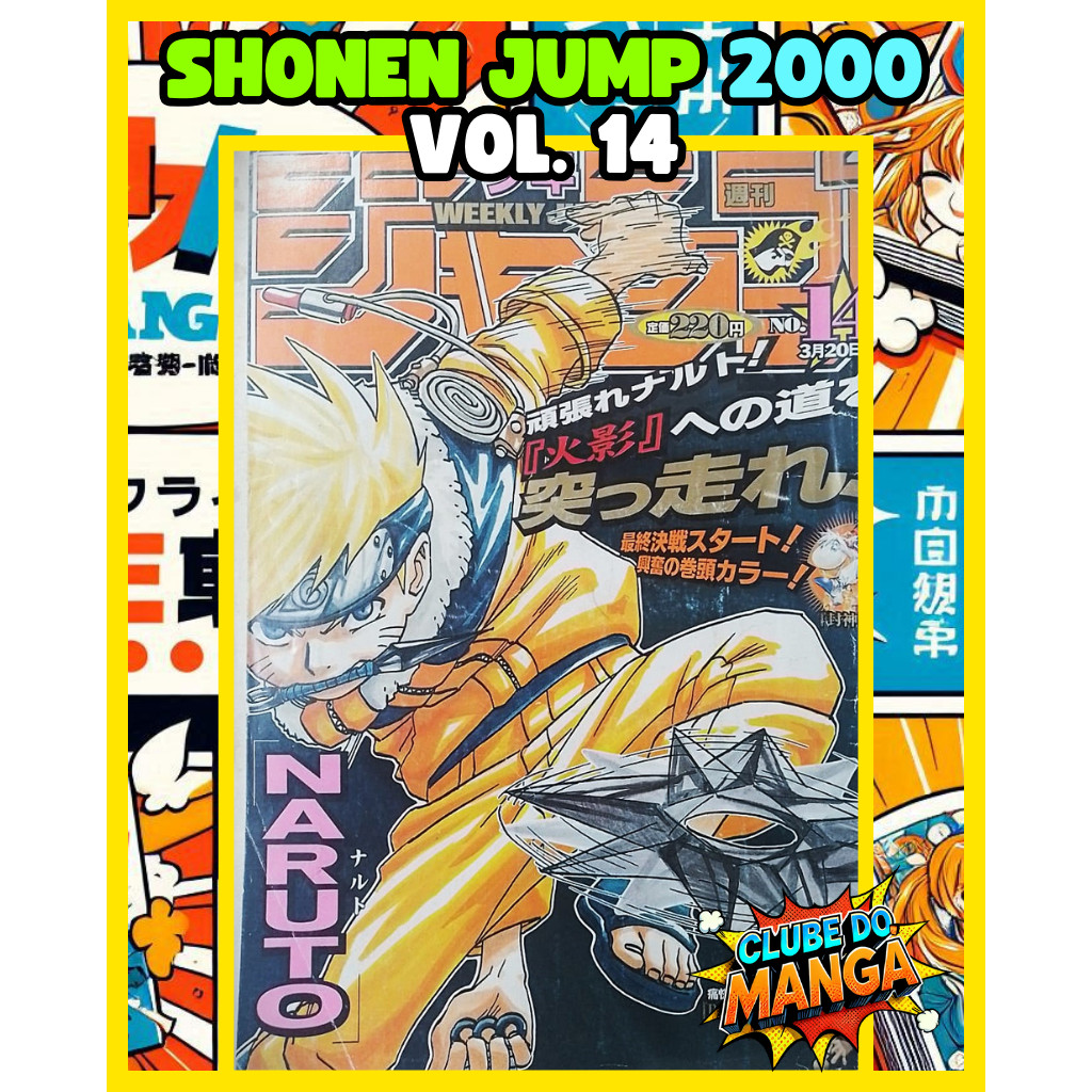 WEEKLY SHONEN JUMP 2000 VOL. 14 [MANGÁ] [JAPONÊS] CLUBE DO MANGÁ ...