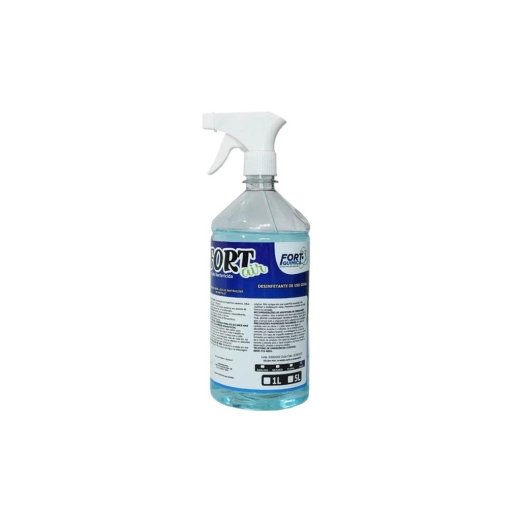 Bactericida Aromatizante Fort Air Lavanda Ar Condicionado 1L | Shopee ...