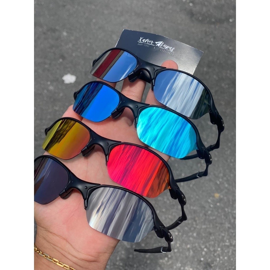 PROMOÇÃO - Óculos Romeu 2 com lente polarizada - Prata fosco | Shopee ...