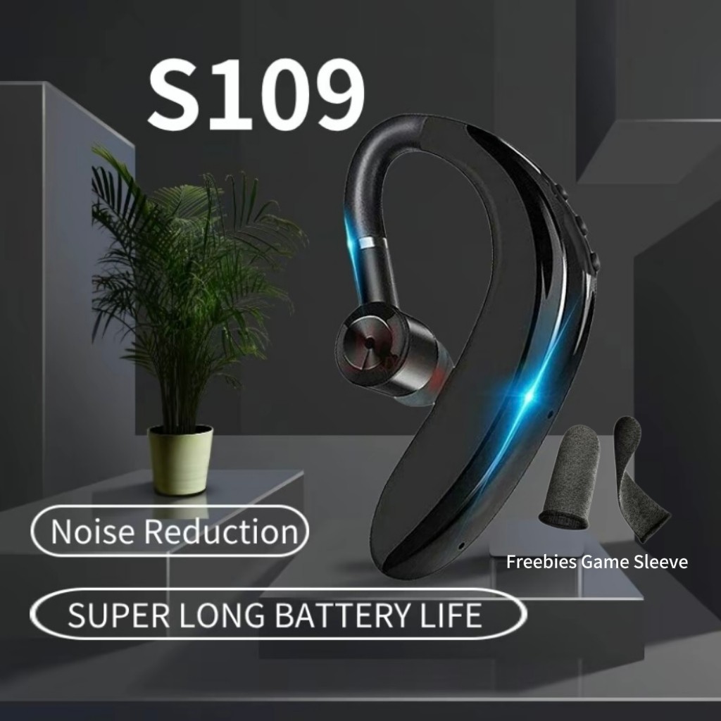 [S109 Bluetooth 5.0 Fone De Ouvido Sem Fio Para Motoristas Comerciais ...