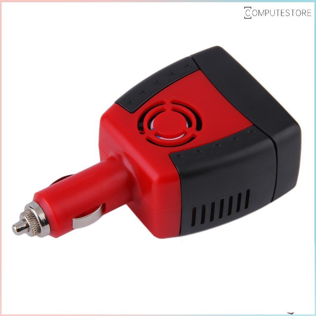 Fonte De Alimentação De 150W Do Inversor Automático De Carro Vermelho ...