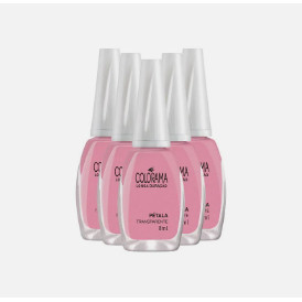 Kit Esmalte Colorama Transparente Petala 8ml Com 3 Unidades | Shopee Brasil