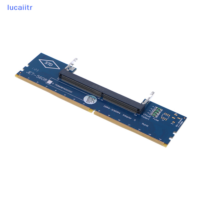 lucaiitr DDR3 DDR4 DDR5 Portátil SO-DIMM Para Desktop Adaptador De Cartão Memória RAM Conector ...