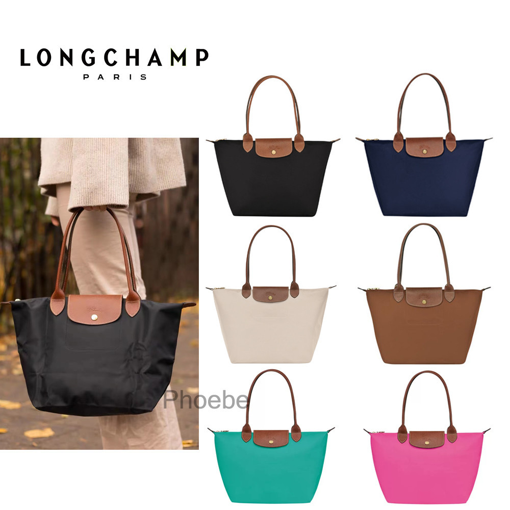 bolsa longchamp Original Le Pliage tote bag longa Bolsa De Compras dobrável Várias cores estão ...