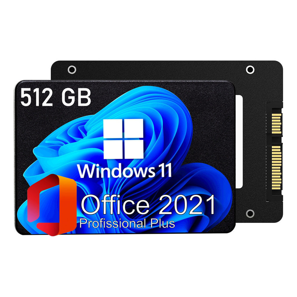 Ssd 512gb Com Windows 11 Instalado + Pacote Office | Shopee Brasil