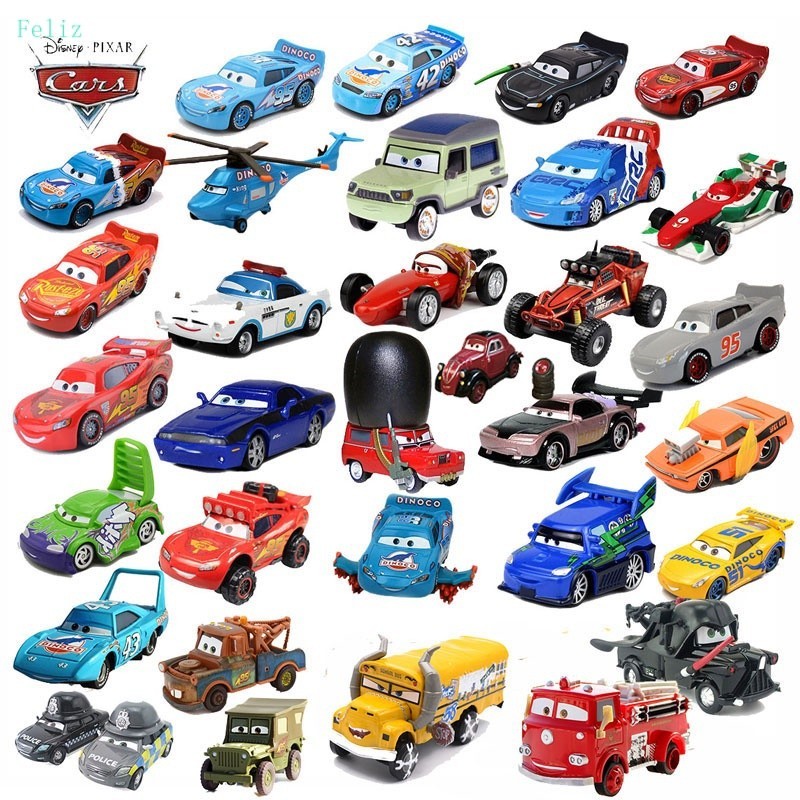 Super Popular e Exquisite Disney Pixar Car 2 3 Relâmpago McQueen ...
