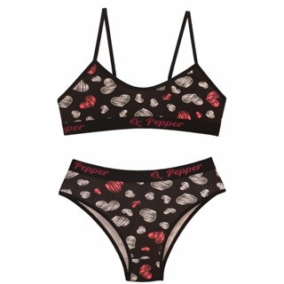 Kit 5 Conjuntos Estampados Juvenil Adolescente cotton Algodão 8% ...