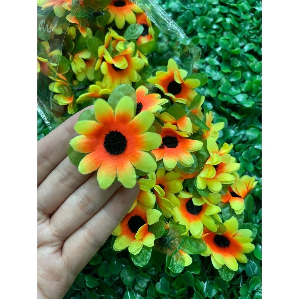 Mini flor de girassol (65unidade) | Shopee Brasil