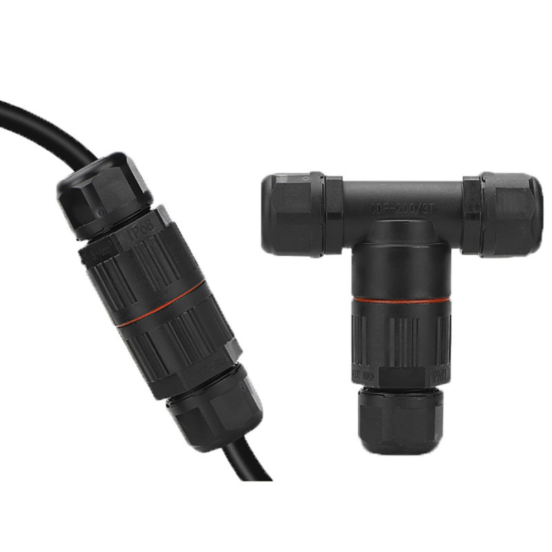 IP68 Conector Impermeável 2 Pin 3 Pin Elétrico Rápido Cabo Terminal ...