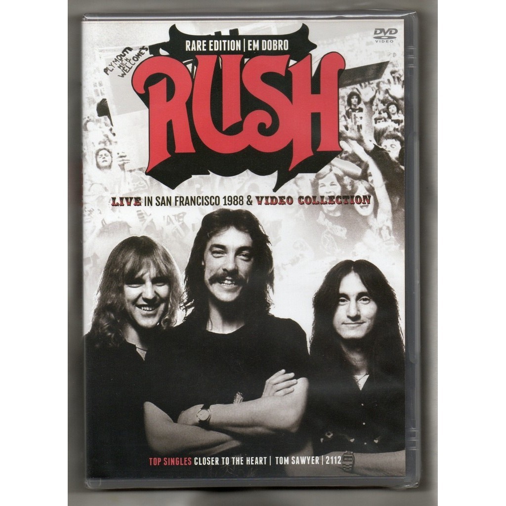 Rush Dvd Em Dobro Rare Edition | Shopee Brasil