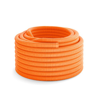 Eletroduto de PVC Corrugado Laranja 32mm 25 metros Tramontina | Shopee ...