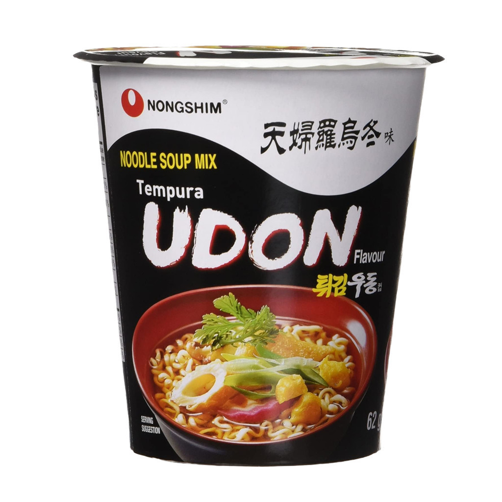 Ramen Cup Instantâneo Tempura Udon Nongshim 65g | Shopee Brasil