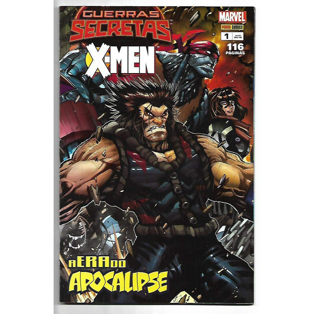 Hq Marvel Guerras Secretas X-Men: A era do Apocalipse - Volume 01 - Faz a Boa!