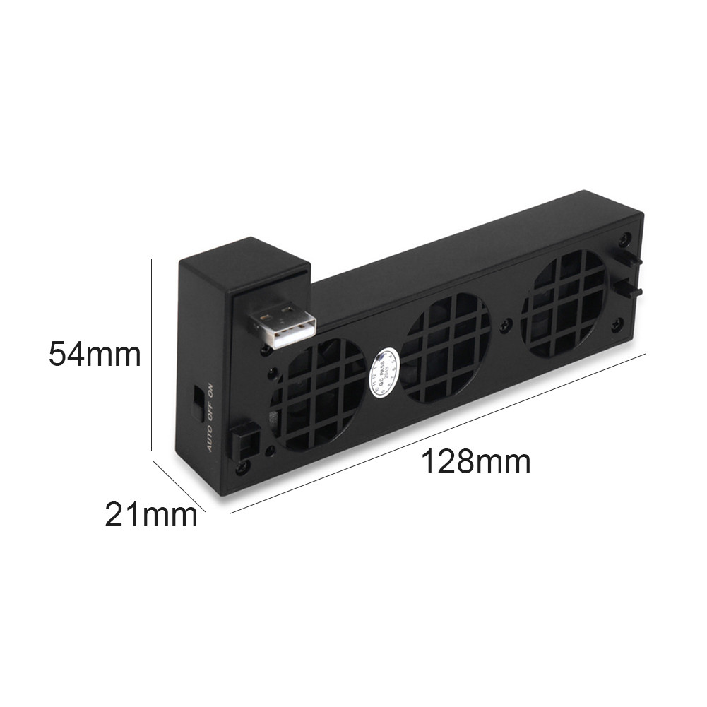 Ventilador De Resfriamento USB Com Controle De Temperatura Para Console ...