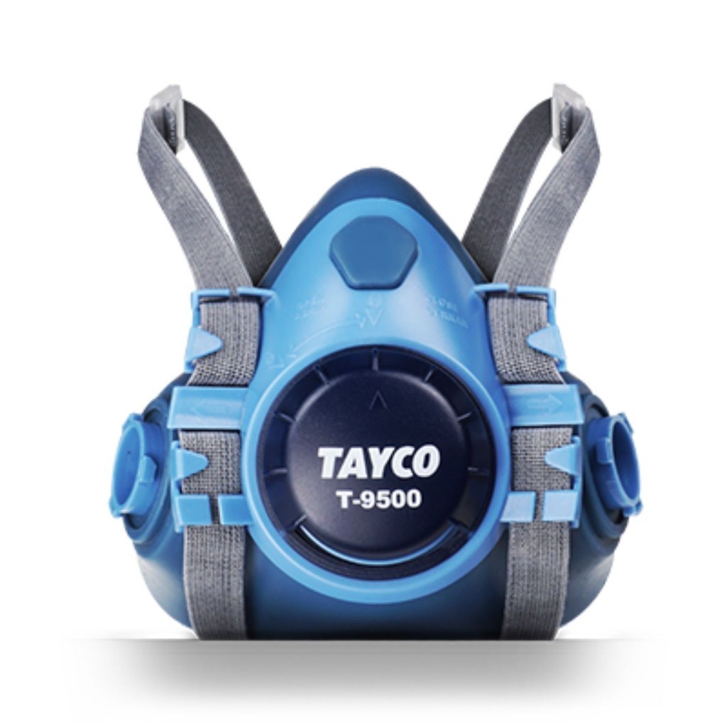 RESPIRADOR SEMIFACIAL TAYCO T-9500-A AZUL CA 46864 | Shopee Brasil