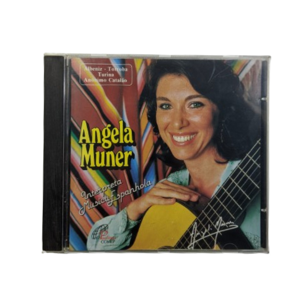 CD angela muner interpreta musica espanhola | Shopee Brasil