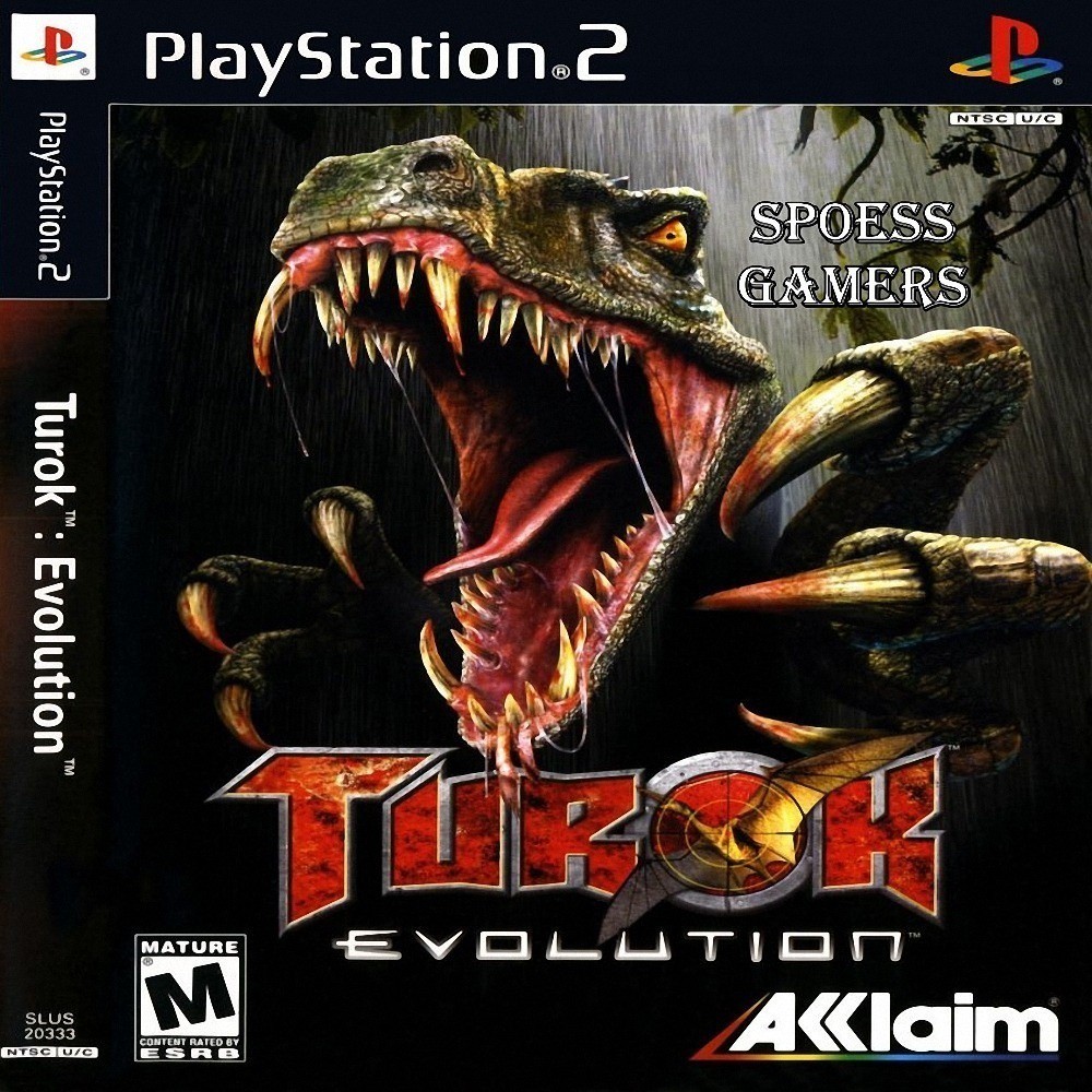 Ps 2 Jogo Turok Evolution Ps2 Dinossauro Patch Ans | Shopee Brasil