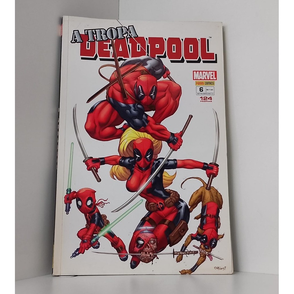 HQ A Tropa Deadpool volume 6 ( setembro 2014 ) | Shopee Brasil