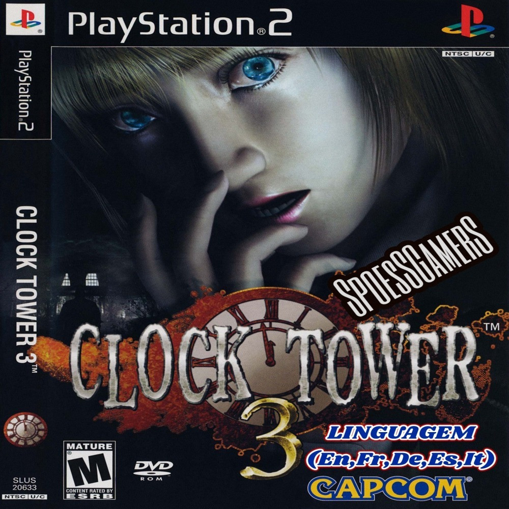 Clock Tower 3 Ps2 Survival Horror Terror Patch Me | Shopee Brasil