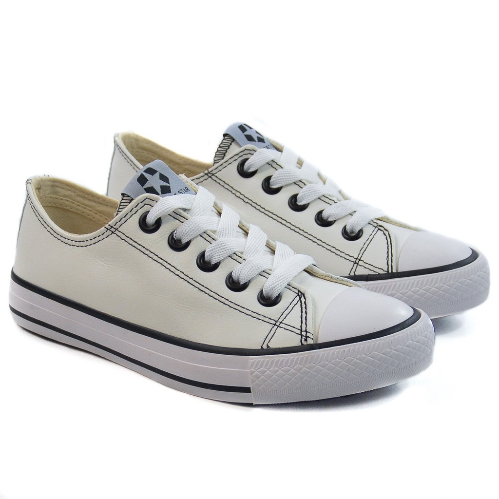 TENIS STREET STAR ST0142 COURO LOW 96960 | Shopee Brasil