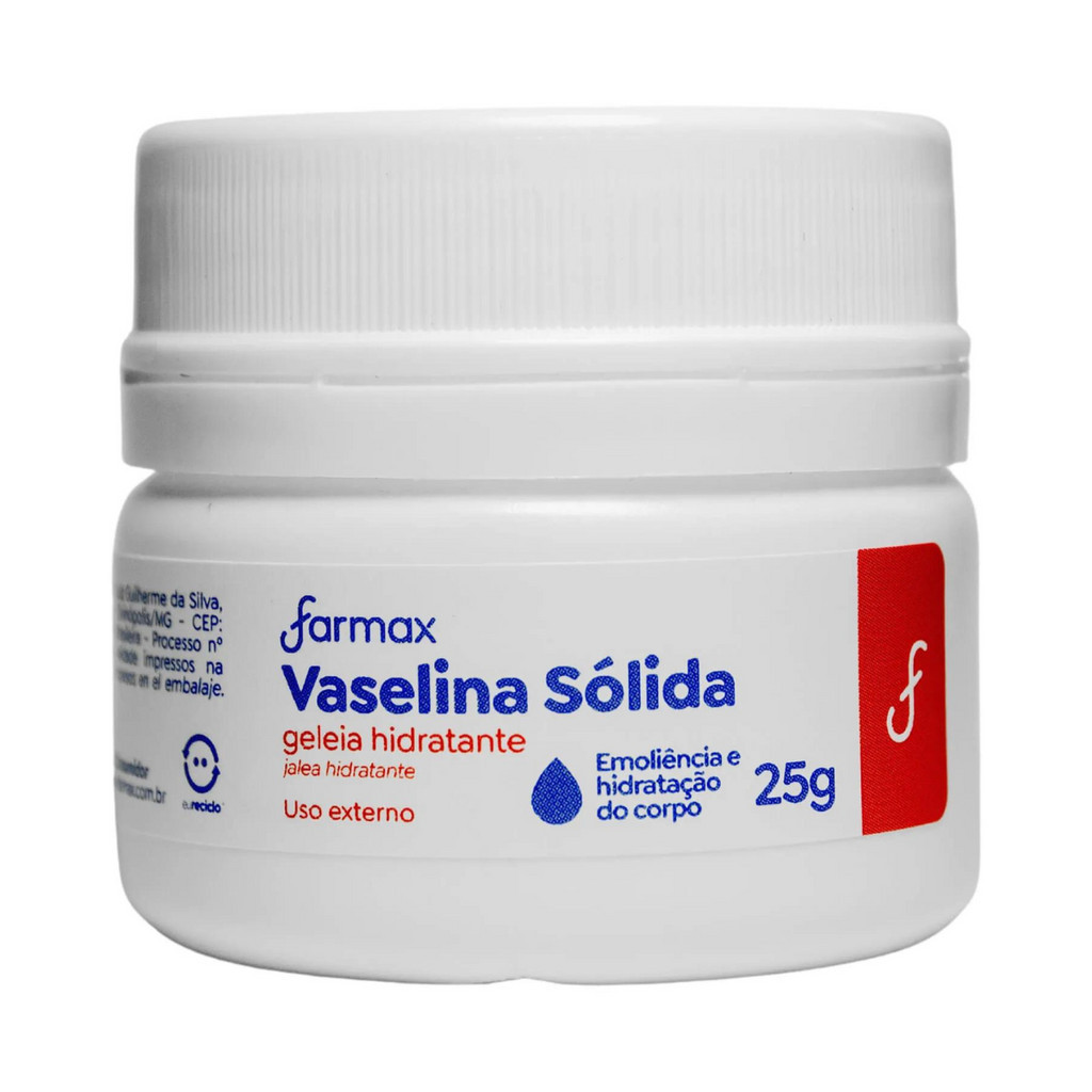 Vaselina Sólida Farmax 25,70 ou 100 gramas | Shopee Brasil