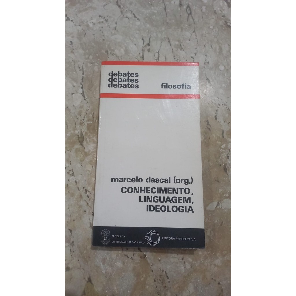 Conhecimento, Linguagem, Ideologia de Marcelo Dascal ( Org. ) | Shopee ...