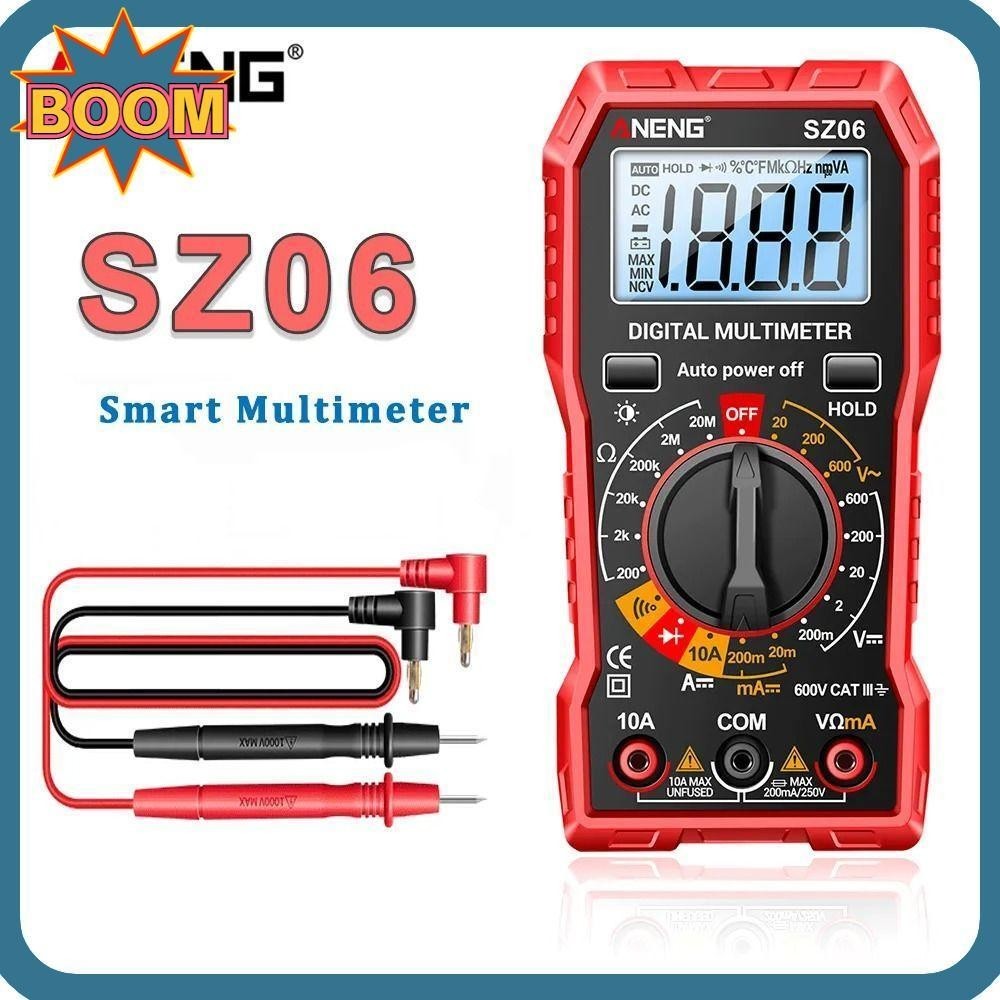 Multímetro Digital BOOM , Medidor De Tensão AC/DC 1999 Conta , Testador ...