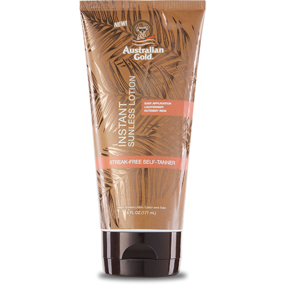 Australian Gold Instant Sunless Lotion Self Tanner - 177ml | Shopee Brasil