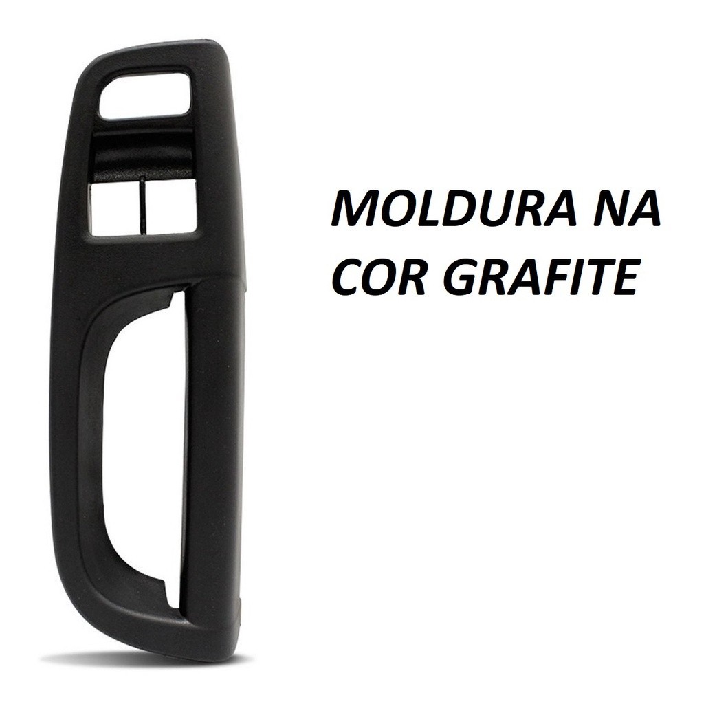 Moldura Puxador Porta Gol Saveiro Voyage G5 G6 G7 Lado Esquerdo Motorista | Shopee Brasil