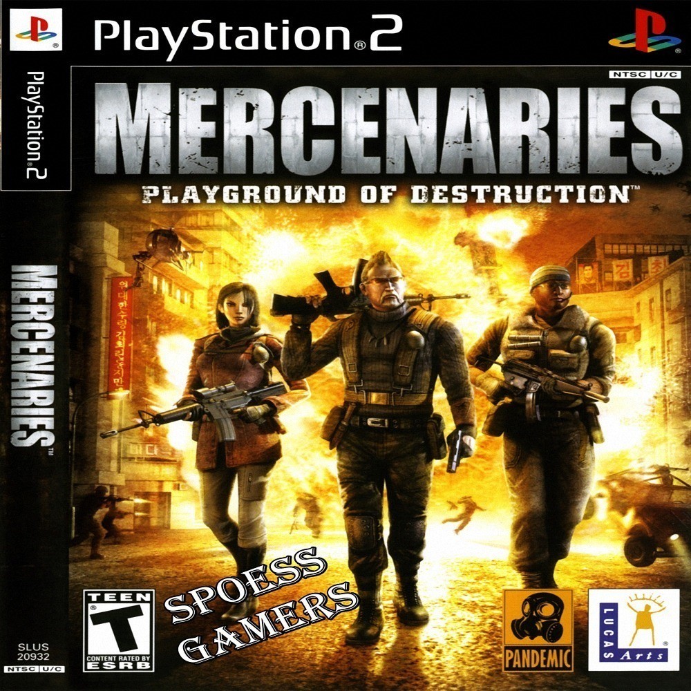 Jogo Ps 2 Mercenaries Playground Of Destruction Ps2 Mercenarios ...
