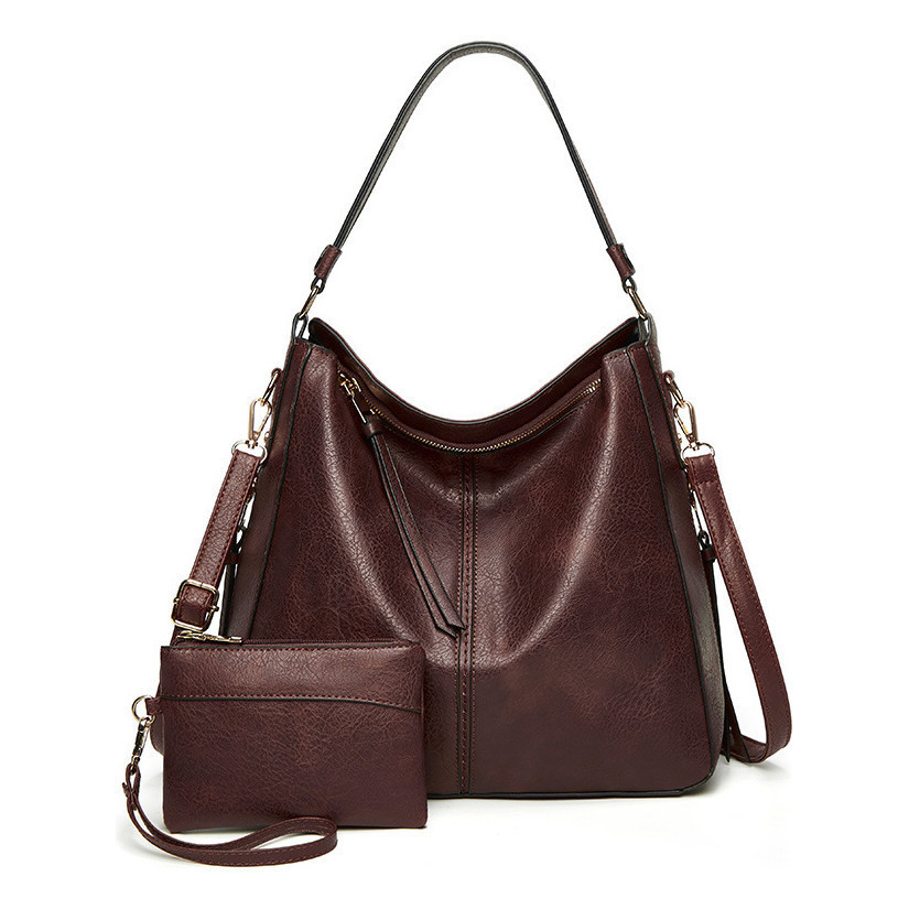 Bolsa Grande Feminina Transversal Moderna Luxo Com Carteira Alta qualidade | Shopee Brasil