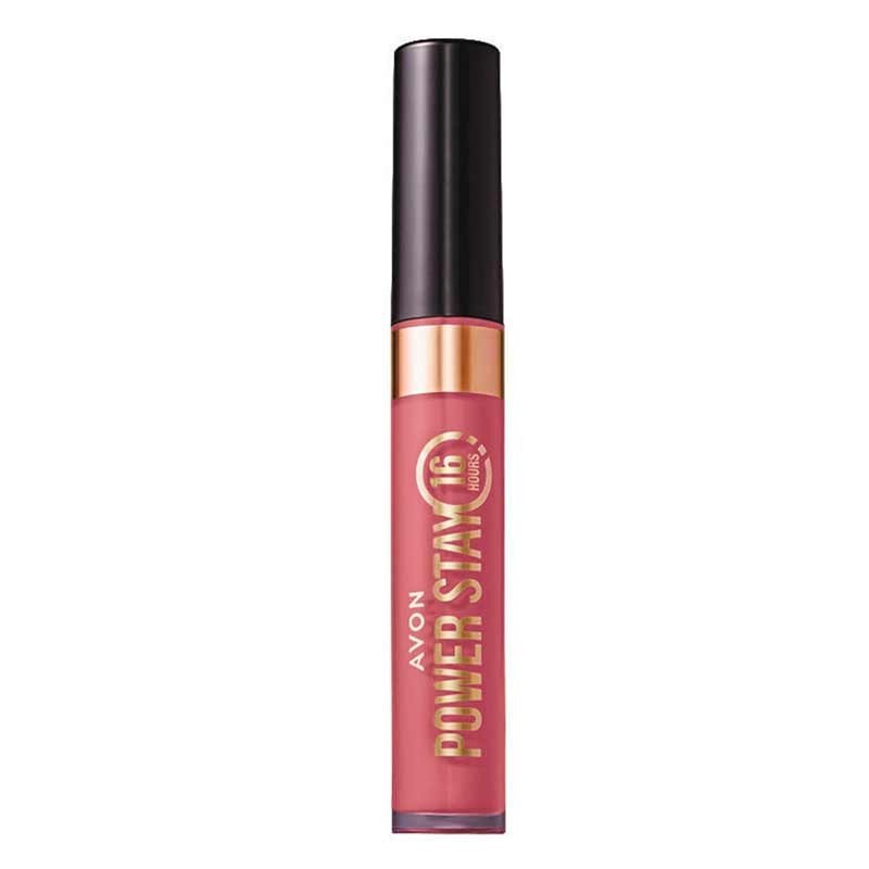 Avon Batom Líquido Avon Power Stay Rosa Toque Rose 6 ml | Shopee Brasil