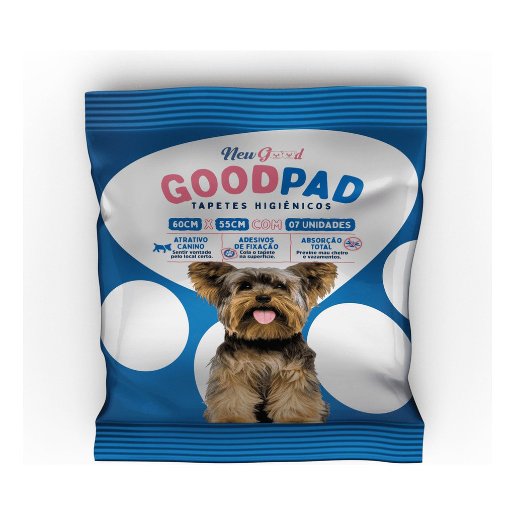 Tapete Higiênico Good Pad 7unid 60x60cm | Shopee Brasil