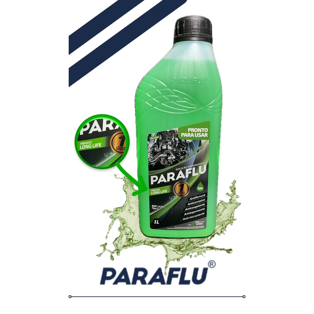 PARAFLU 3016 ADITIVO PRONTO USO VERDE 1L | Shopee Brasil