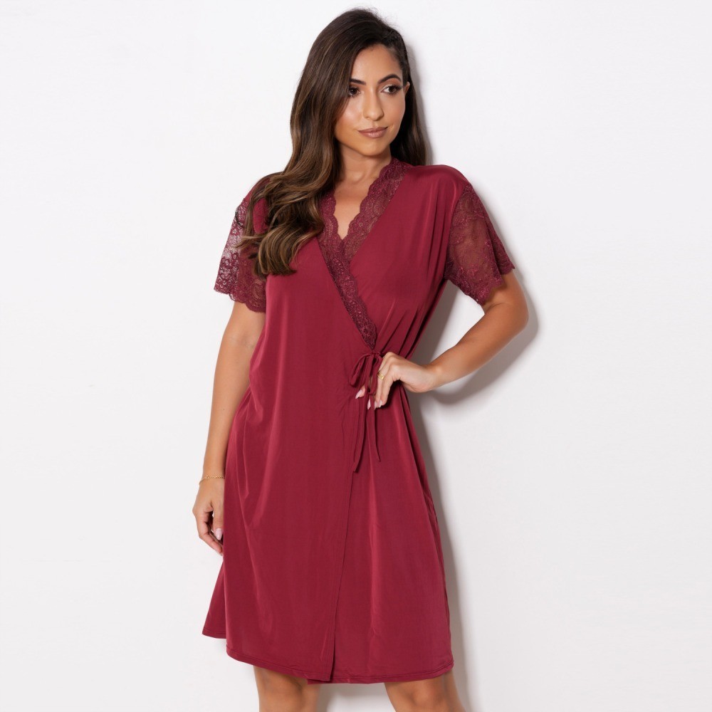 Robe Feminino Confortável, Sofisticado e Moderno Modelo Ketely | Shopee ...