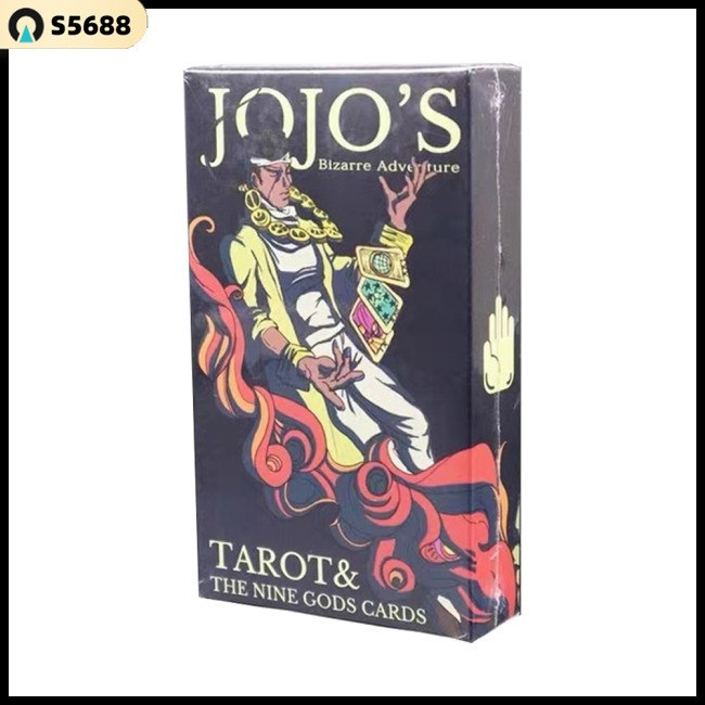 Fast Delivery 】 84pcs Jo Jos Bizarre Adventure Tarot Cards Deck Cosplay Props Board Suprimentos ...