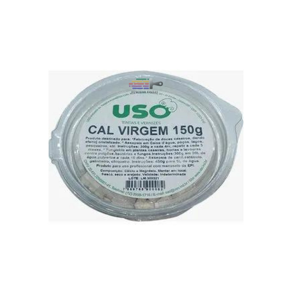 CAL VIRGEM USO 150G | Shopee Brasil