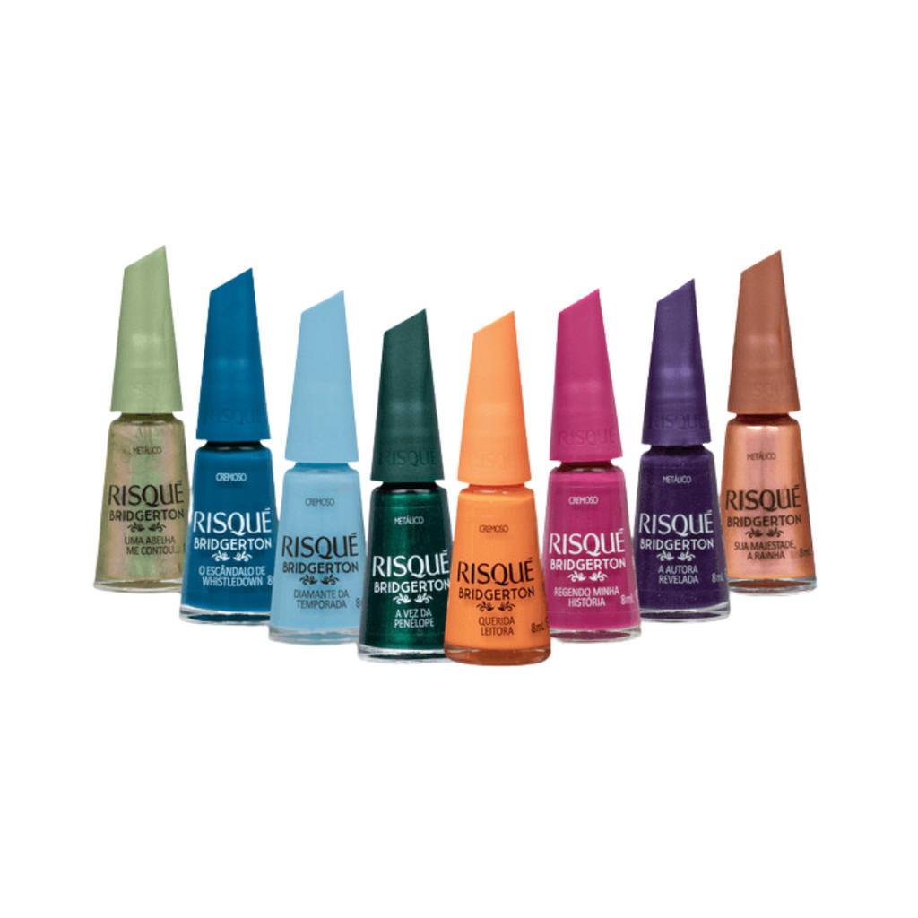 Kit Completo Esmalte Colecao Bridgerton Netflix Risque | Shopee Brasil