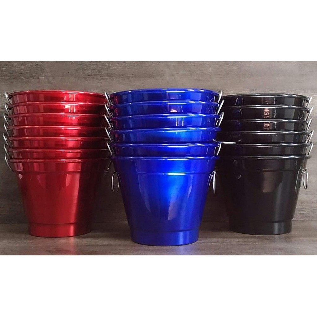 Balde de Cerveja 6.5lts Alumínio Churrasco Combo Cestas 1900 | Shopee ...