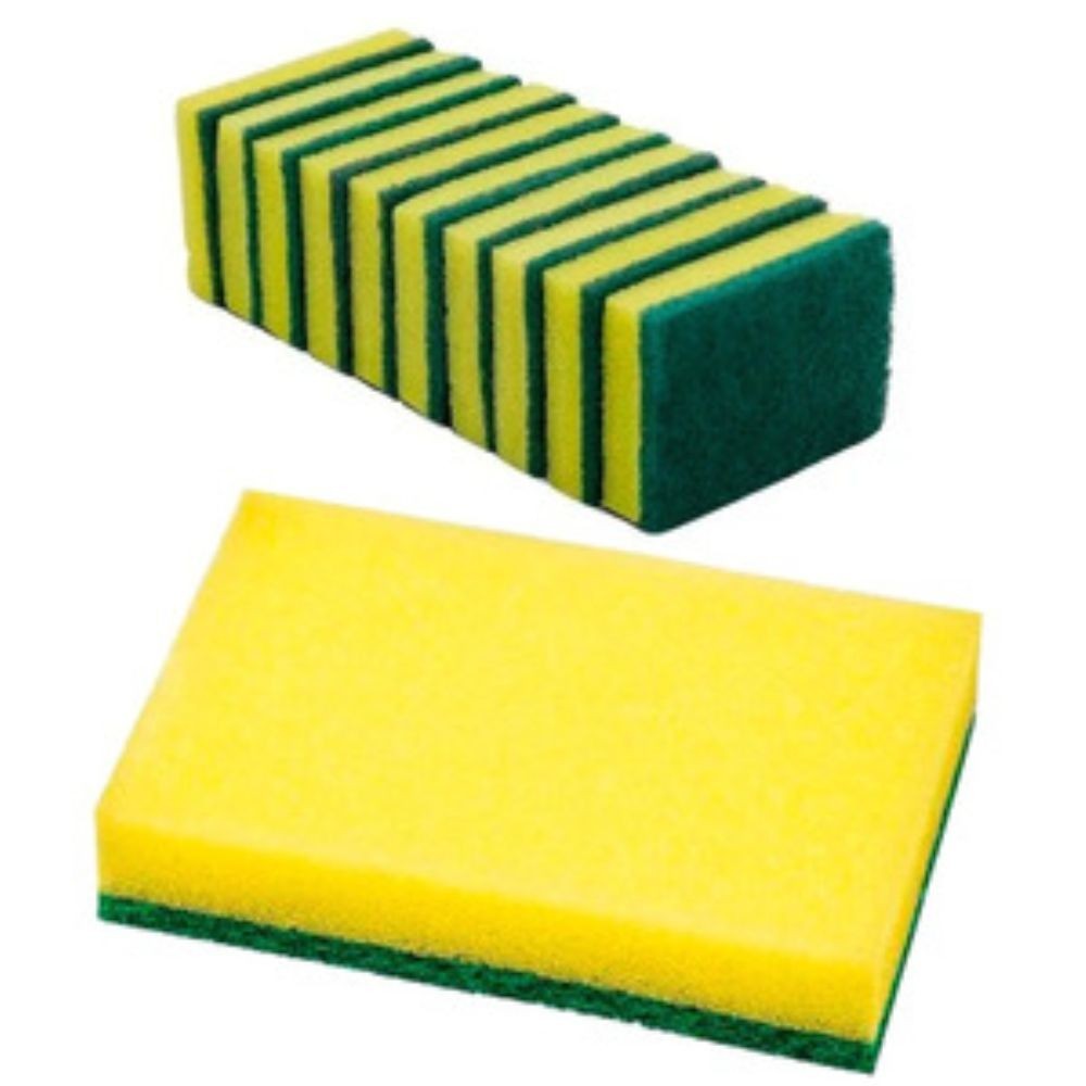 Kit 100 Unidades Esponja Multiuso Dupla Face SuperPro Bettanin 11 x 7,5 ...