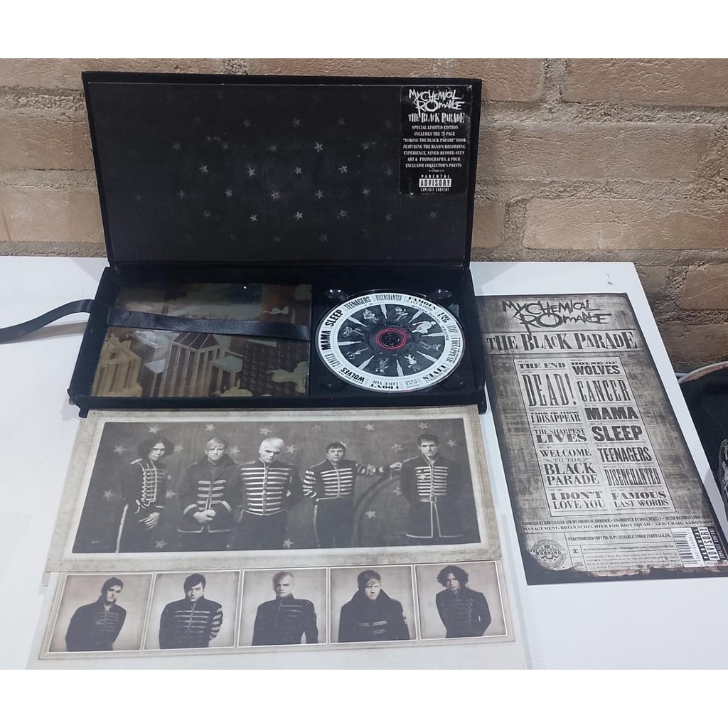 Box My Chemical Romance The Black Parade Raro CDU12352 | Shopee Brasil
