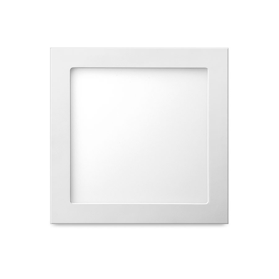 Painel Plafon Luminária 18W Embutir Quadrado 6500K Branco Frio Elgin | Shopee Brasil