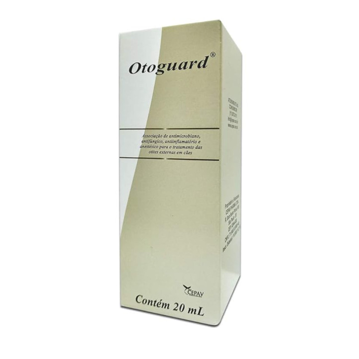 Otoguard Suspensão Otológica para Tratamento das Otites Cepav 20ml ...